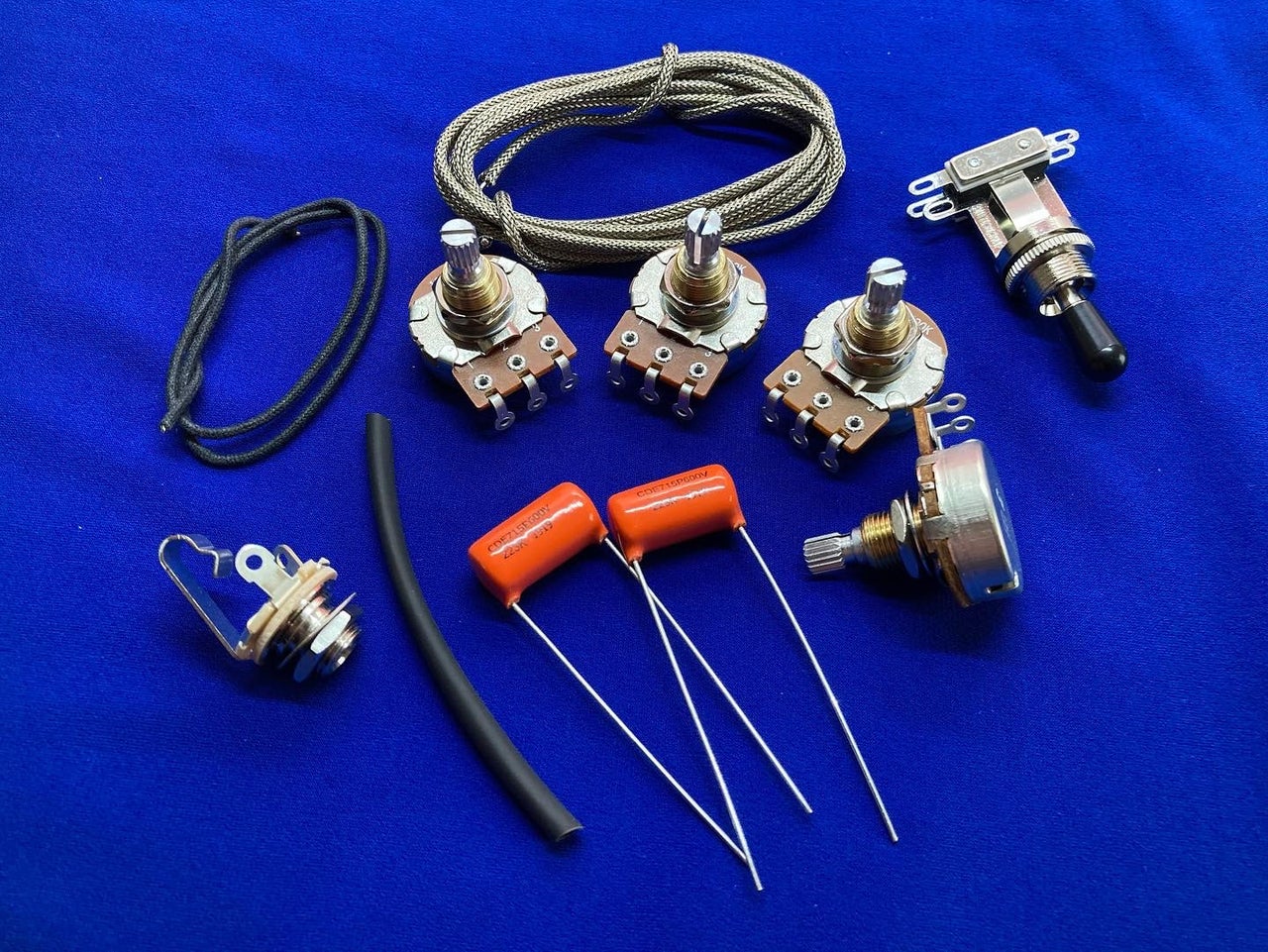 Guitar Upgrade Wiring parts and Kits Gibson Epiphone Les Paul Fender ...