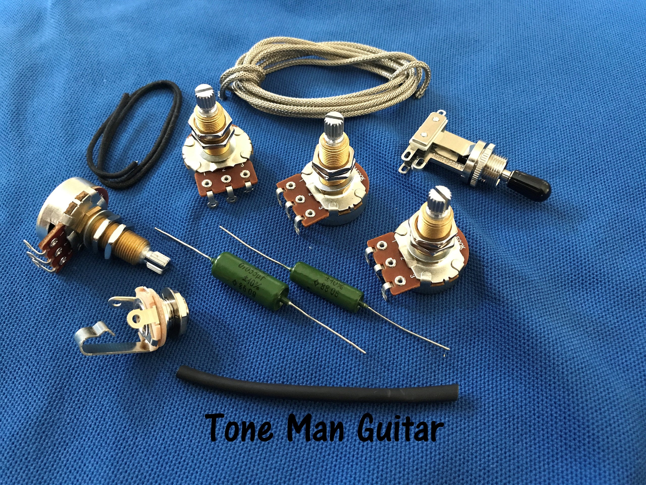 Guitar Upgrade Wiring parts and Kits Gibson Epiphone Les Paul Fender ...